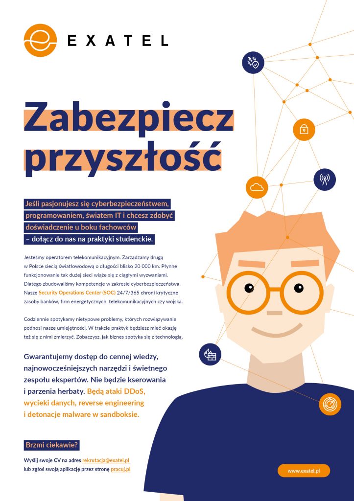 Start programu praktyk studenckich w EXATEL – zgłoszenia do 20 czerwca ...