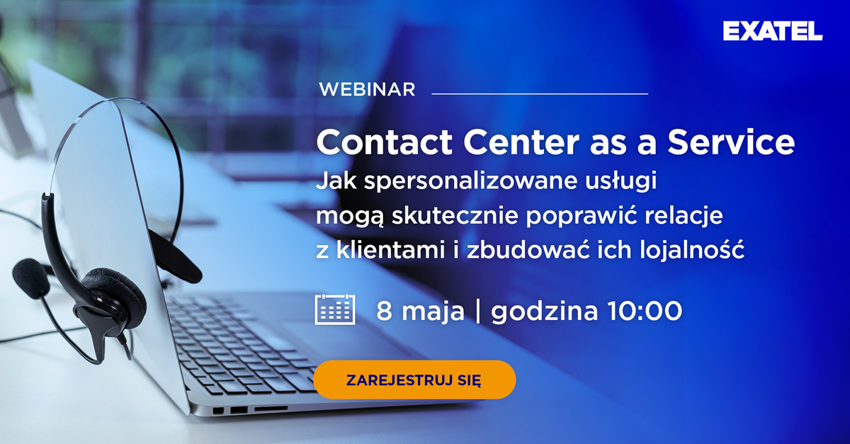 Webinar Contact Center as a Service | EXATEL
